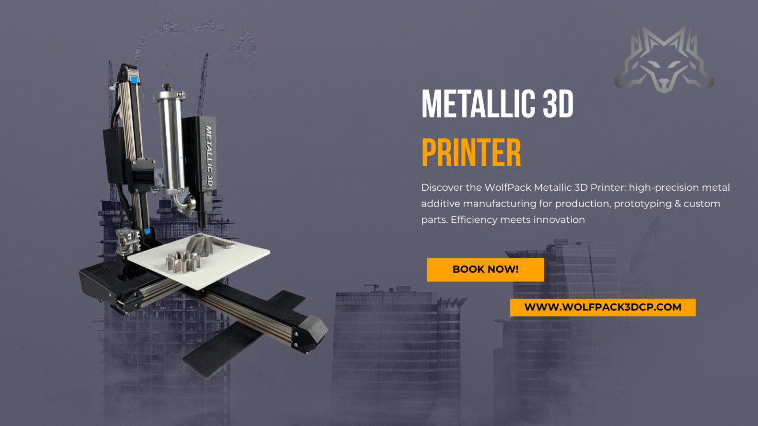 Metallic 3D Printer – Advanced Metal Additive Manufacturing